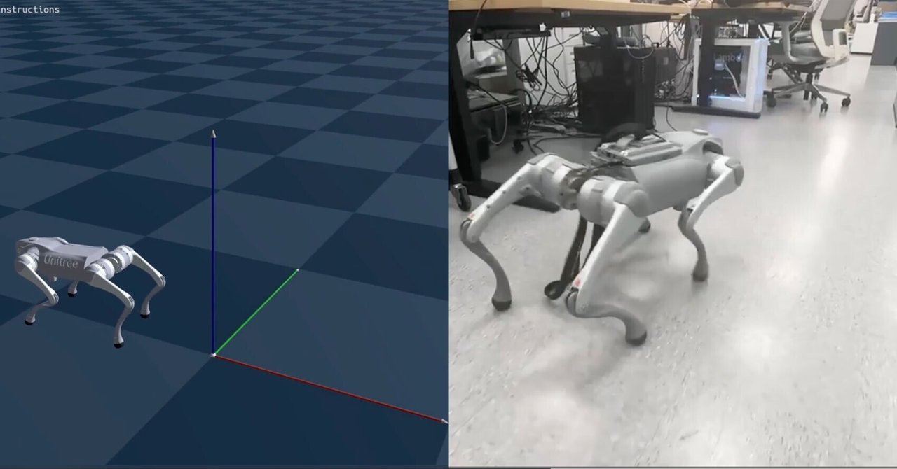 Genesis 入門 (9) - 強化学習 による移動ポリシーの学習｜npaka