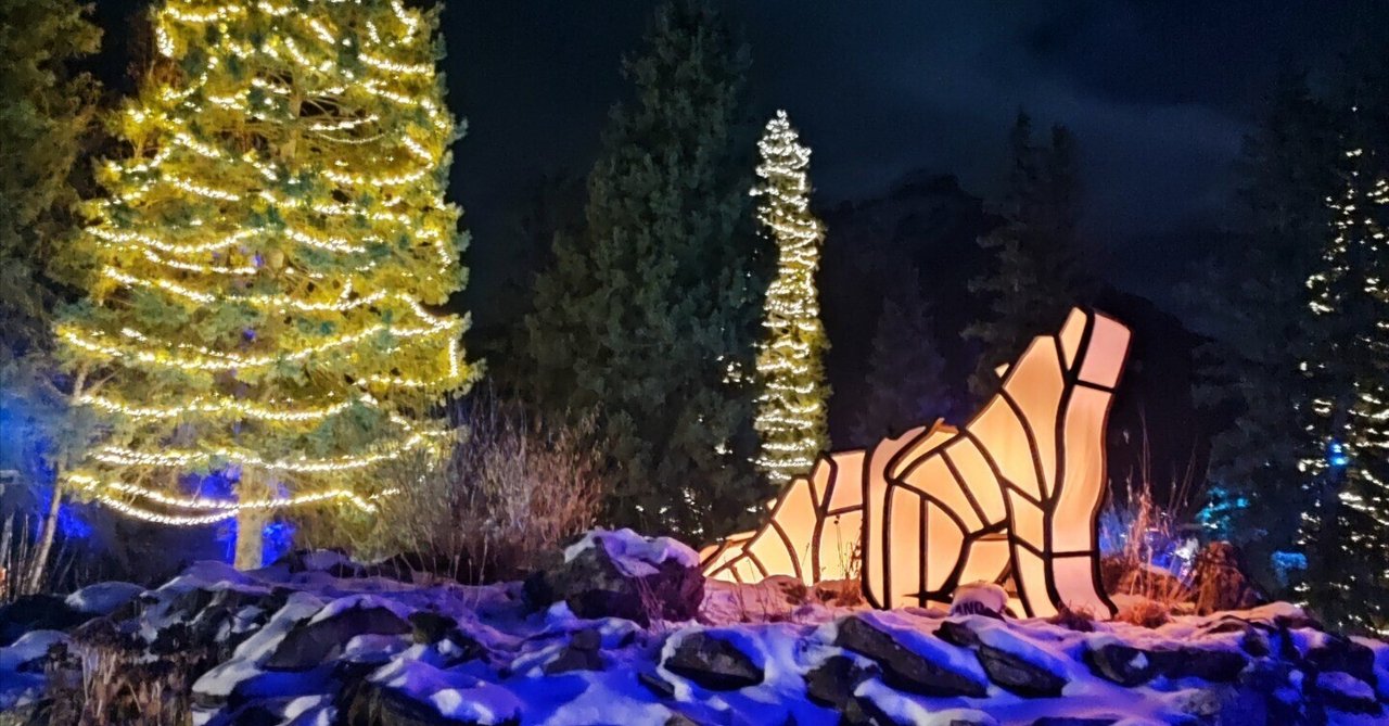 バンフのライトアップショーに行ってきました｜Ayumi ～ stay strong in 🇨🇦