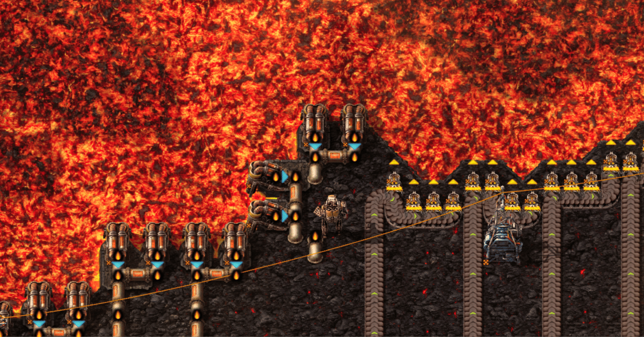Factorio Space Age Vulcanus大開発｜spiral_power