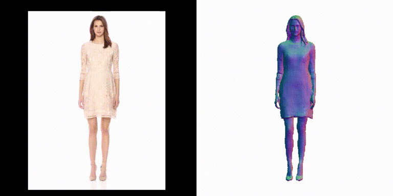 PIFuHDで、1枚の人物画像から高解像度3Dモデルを作る｜294まいける/福島いける