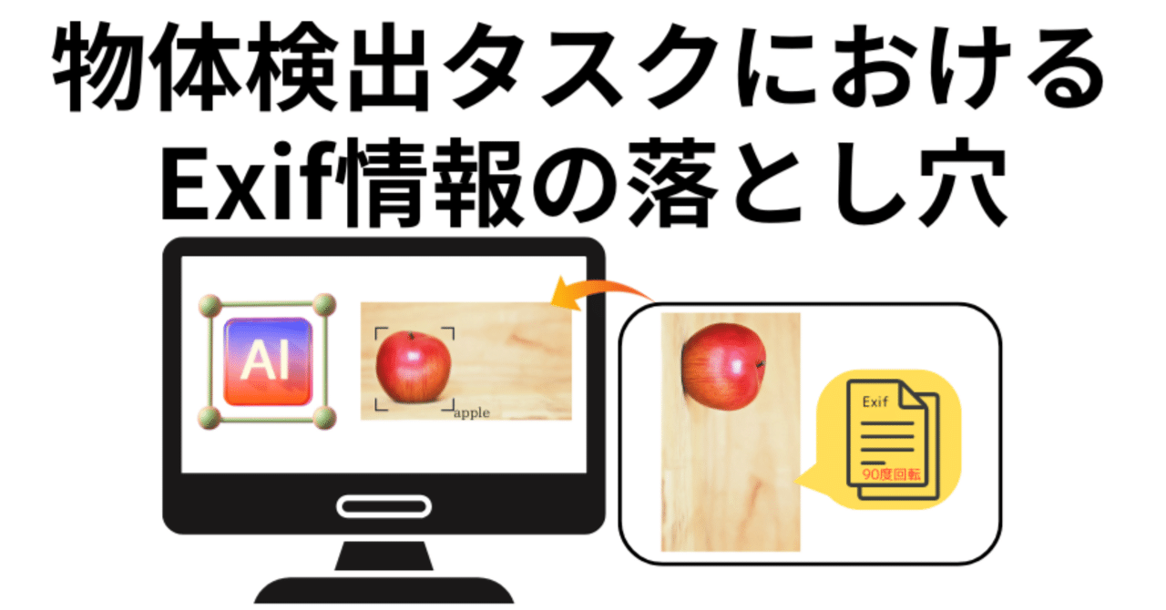 物体検出タスクにおけるExif情報の落とし穴｜LAplust Inc.