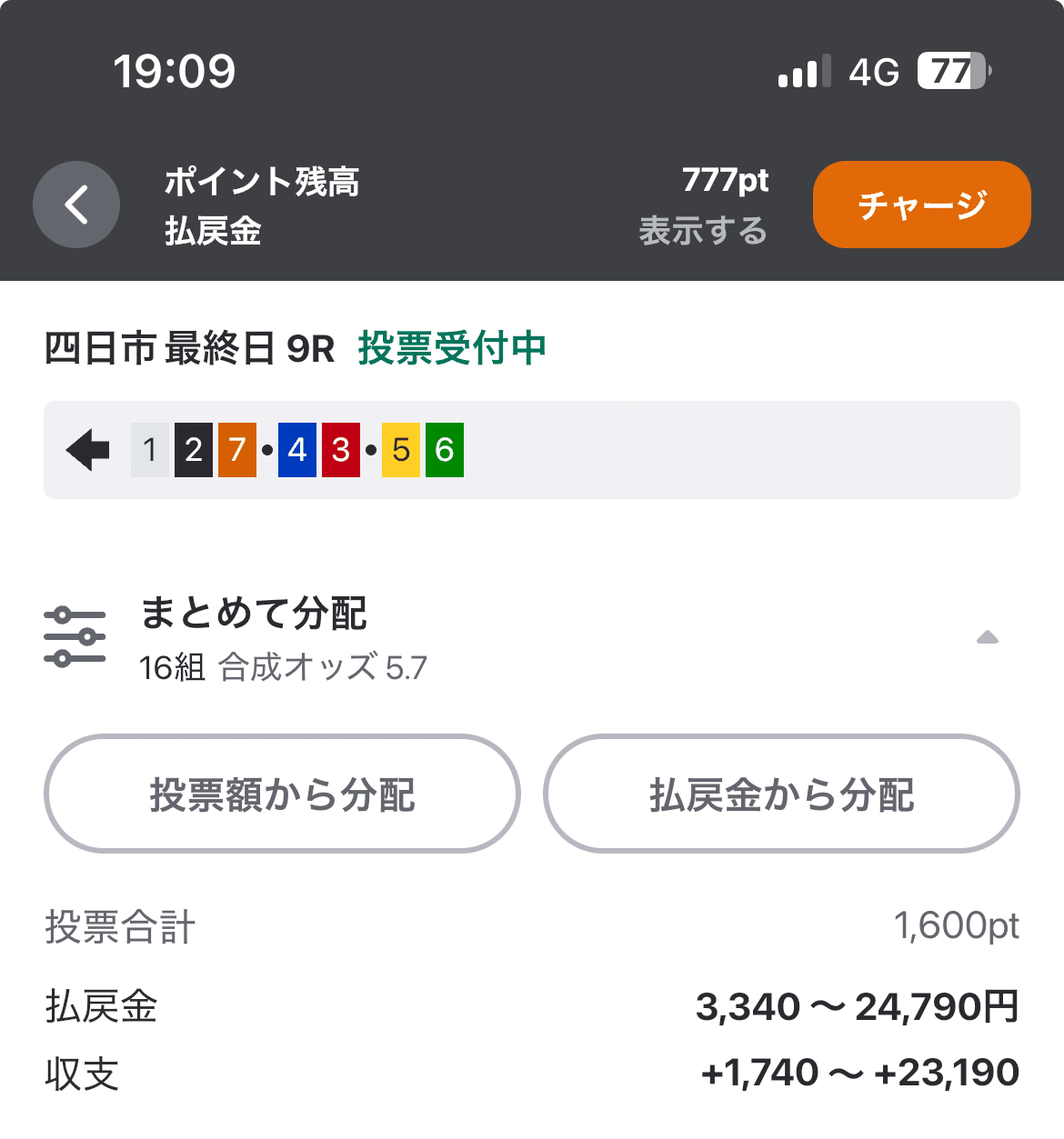 23日四日市9R最後にまた変な癖が出てしまうなら200p｜愛知マン