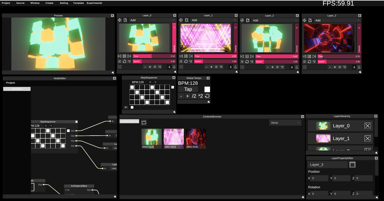 【PC1台あればOK】完全無料でVJデビューしよう！【SynapseRack】｜Saina