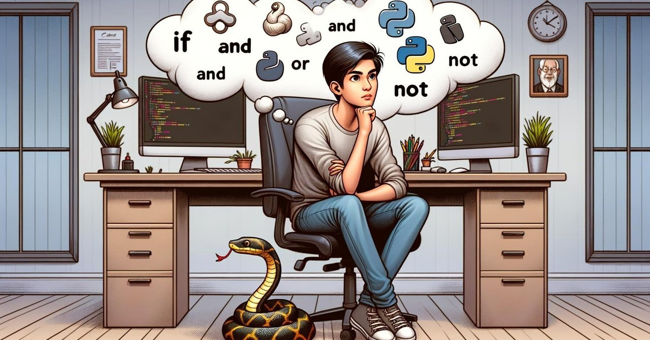 pythonプログラムの初歩の初歩17／論理演算子｜makokon