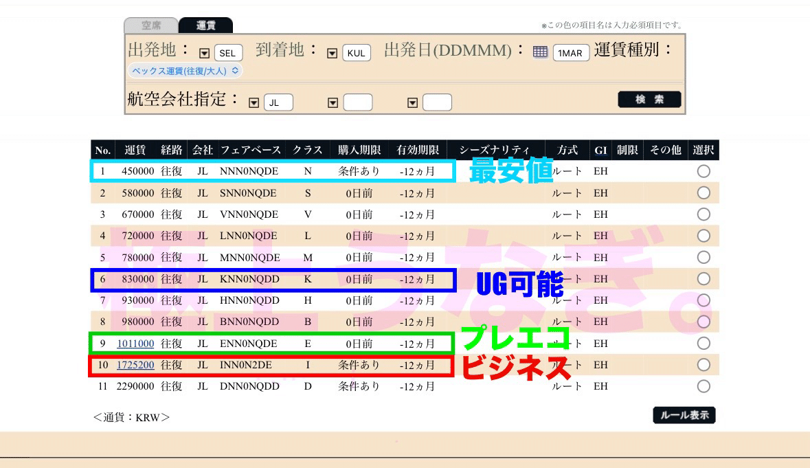 JAL激安ビジネスクラス《FOP/JCG修行》ソウル発・クアラルンプール行き！｜極上うなぎ。