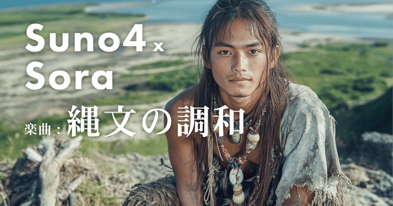 SoraとSunoで縄文ソングのミュージックビデオ作ってみた｜Zun-Beho