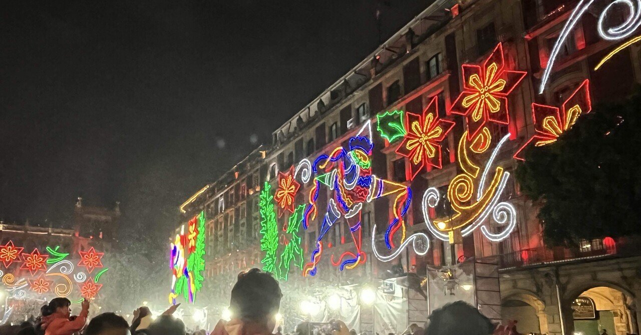 有給消化旅行記 day1 メキシコシティクリスマス🎄｜Ryo Izuno 日系大手大企業から零細企業の鞄持ちへ