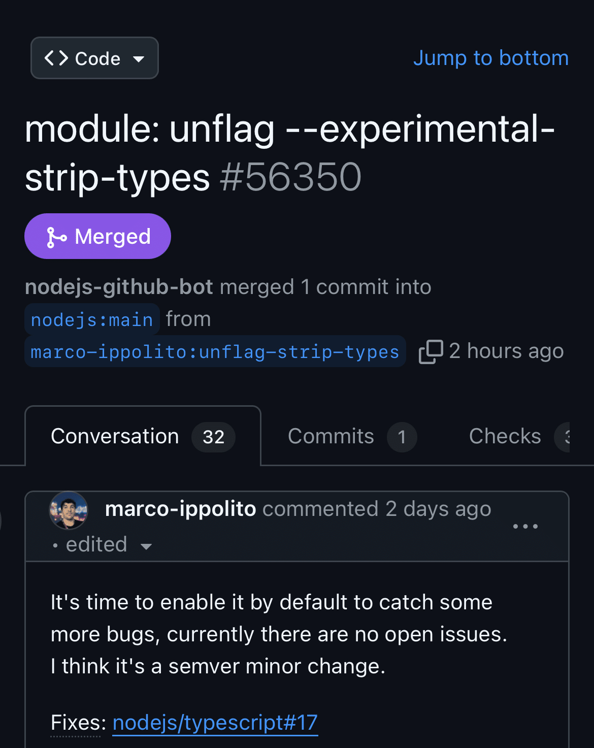 NodejsがTypescriptをそのまま部分的にサポートできるようになった｜YANSONG GUO