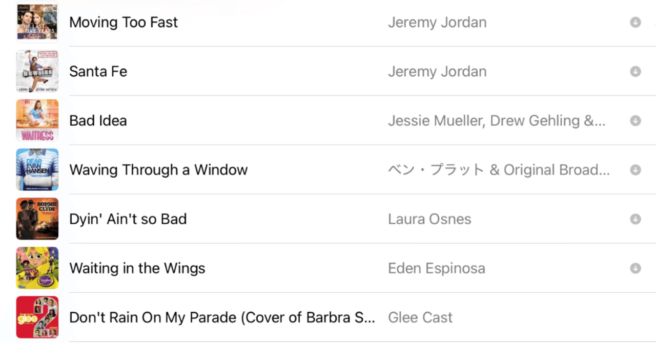 【英語でミュージカル】歌いましたリスト｜YoYo Ueda
