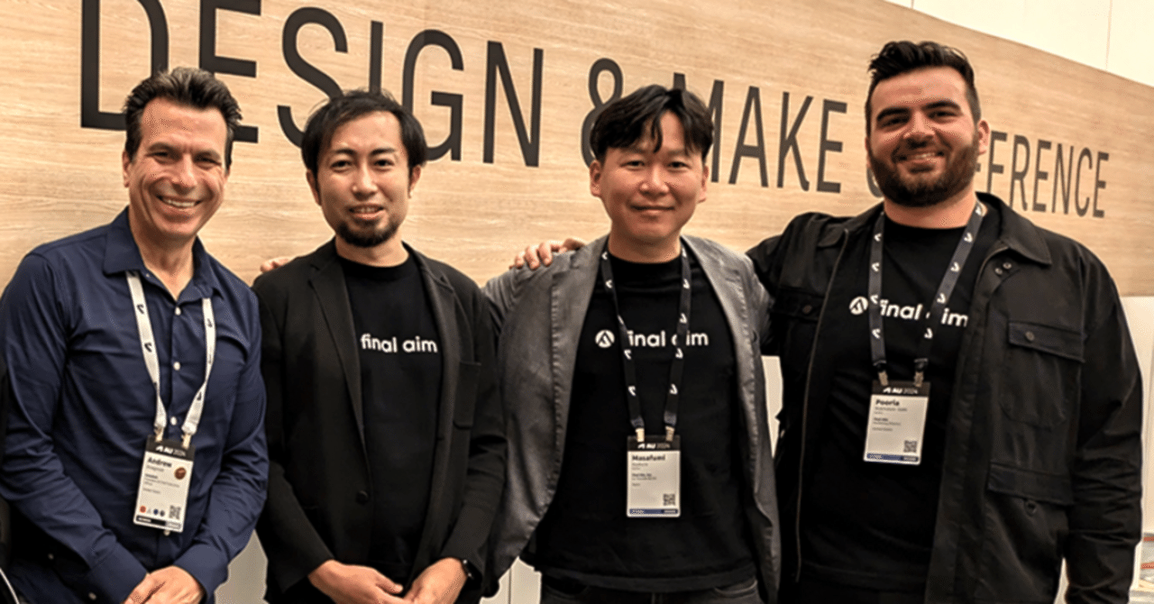 Final Aim、2024年の振り返り｜Final Aim 朝倉雅文（Berkeley SkyDeck batch15）