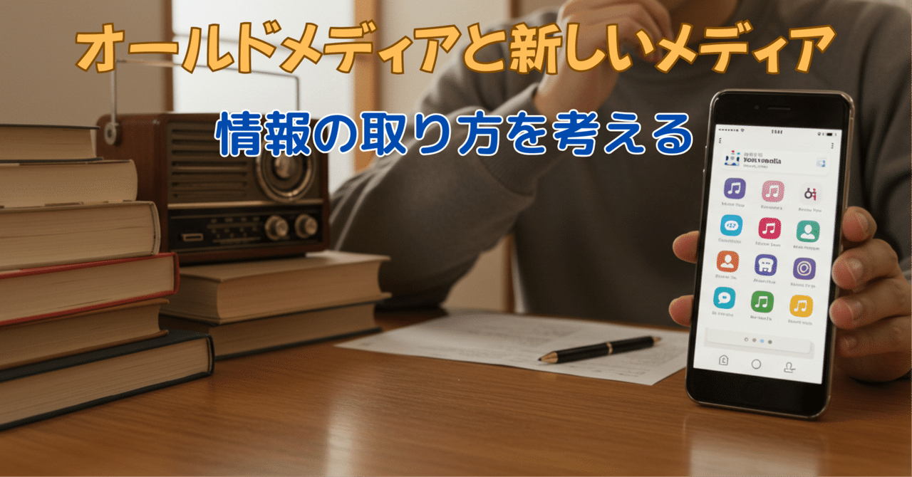 オールドメディアと新しいメディア：情報の取り方を考える｜ANZ note