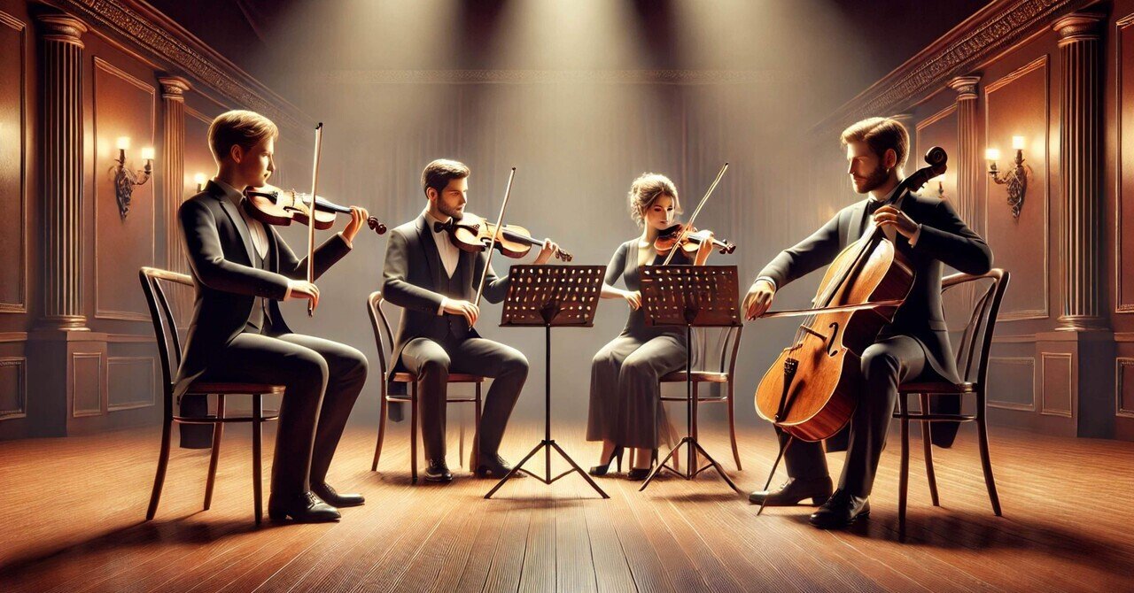 Strings Quartet No.2｜AI Harmony
