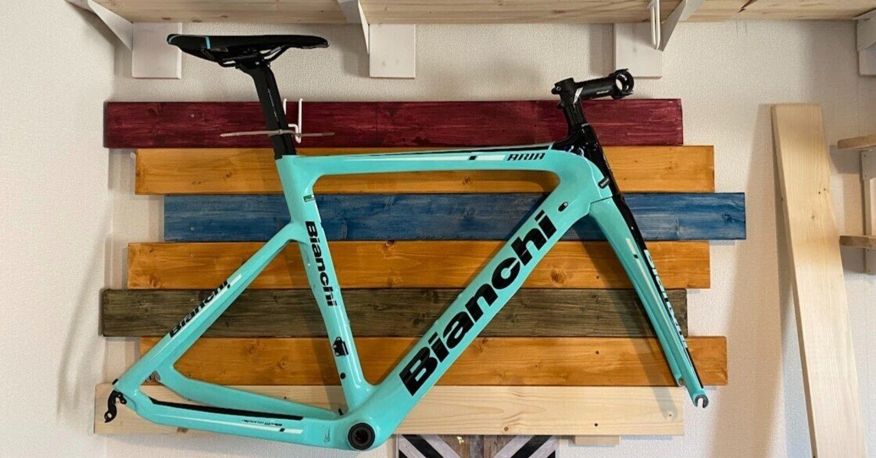 【DIY】 自転車用のウォールパネルを自作｜Shisui281