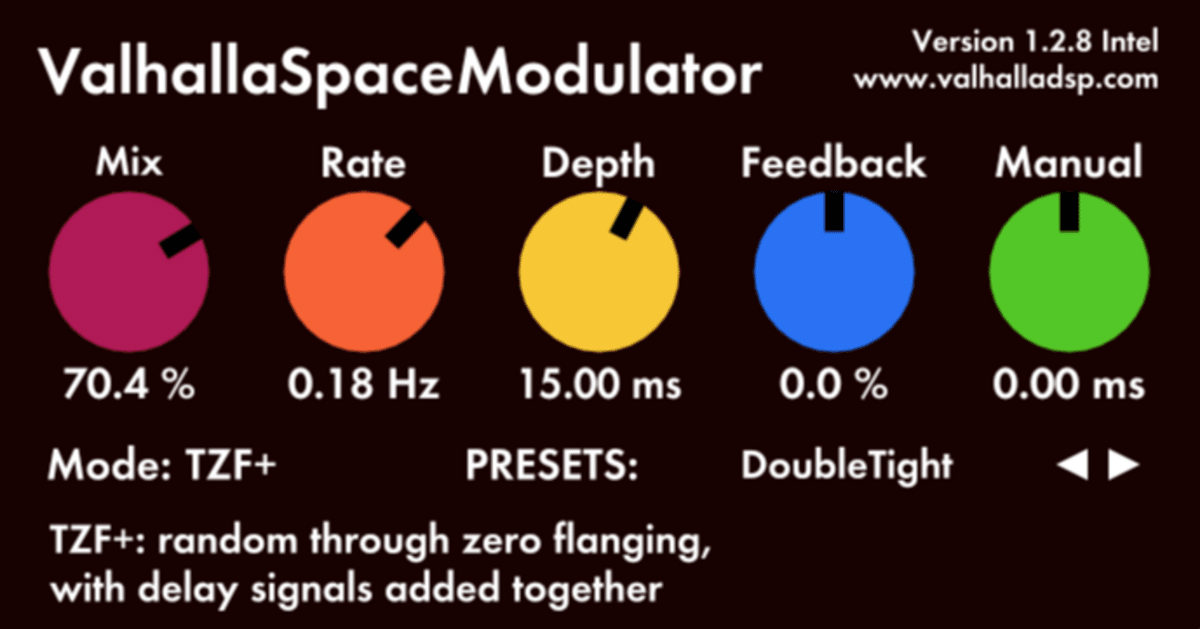 【週刊プラグインレビュー】Valhalla DSP / Valhalla Space Modulator｜伊永拓郎