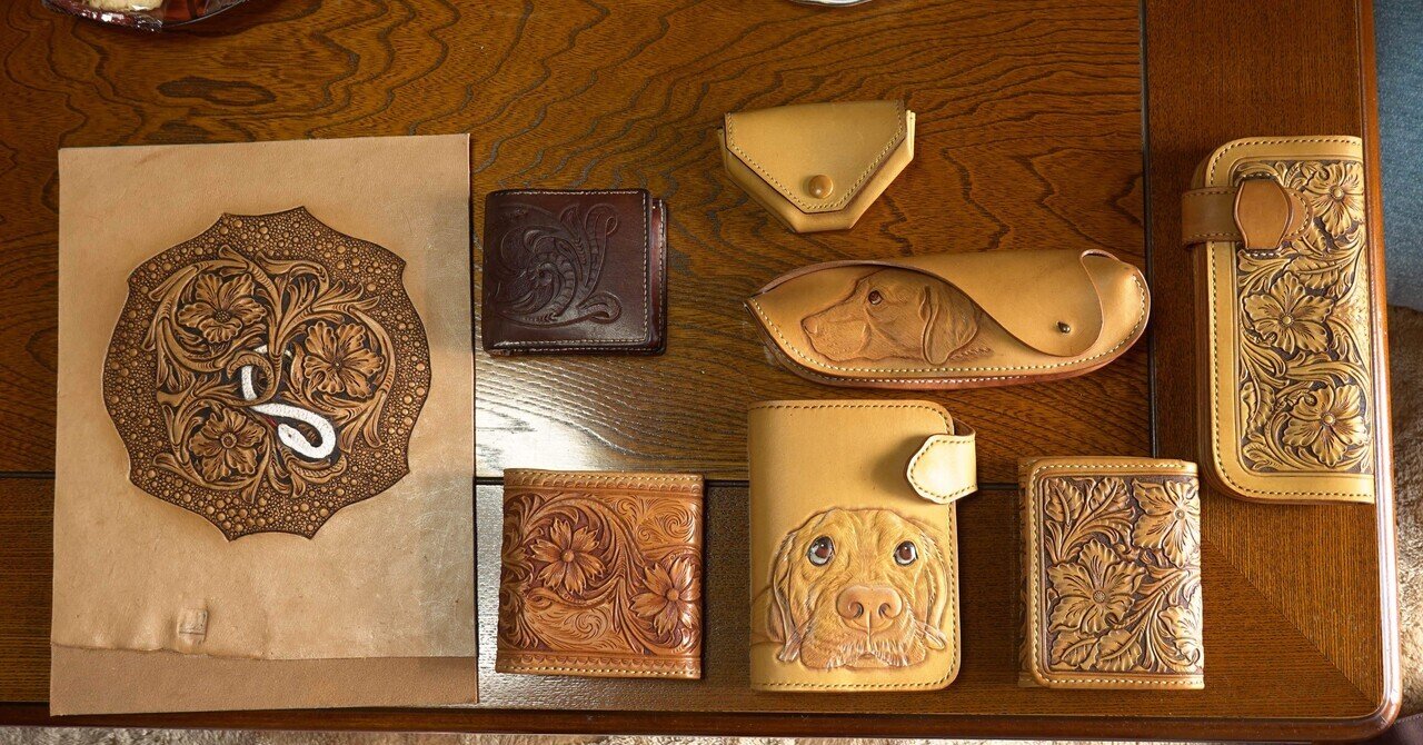 おおばあさんが作った革財布｜Yuma