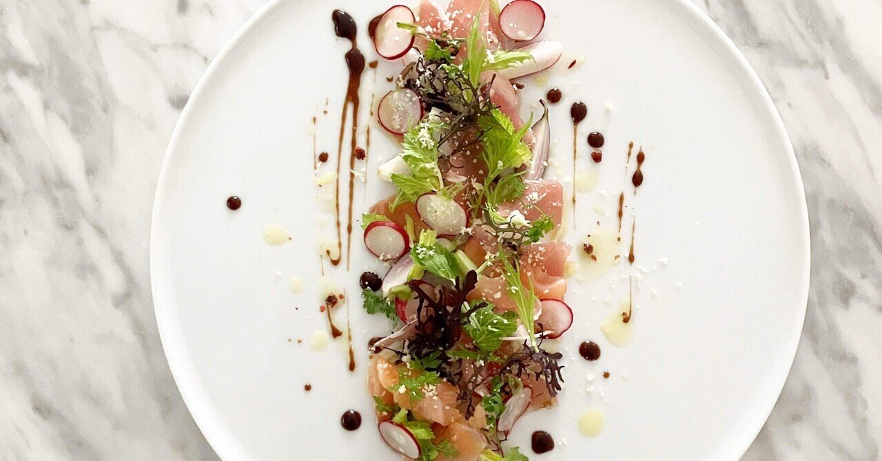 サーモンと生ハムのサラダ仕立て｜mon_petit_chef