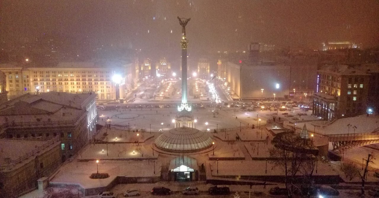 海外出張エンジニアがキーウでバドミントンをする（2016年）｜Yoshiya Nakagawa