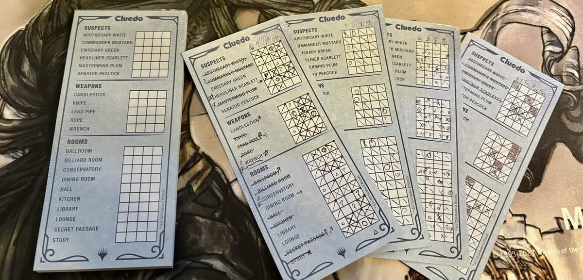 【M:tG】超今更『Ravnica: Cluedo Edition』で遊んだら面白すぎたからみんな遊べ （ #mtg #Cluedo #ボード ...