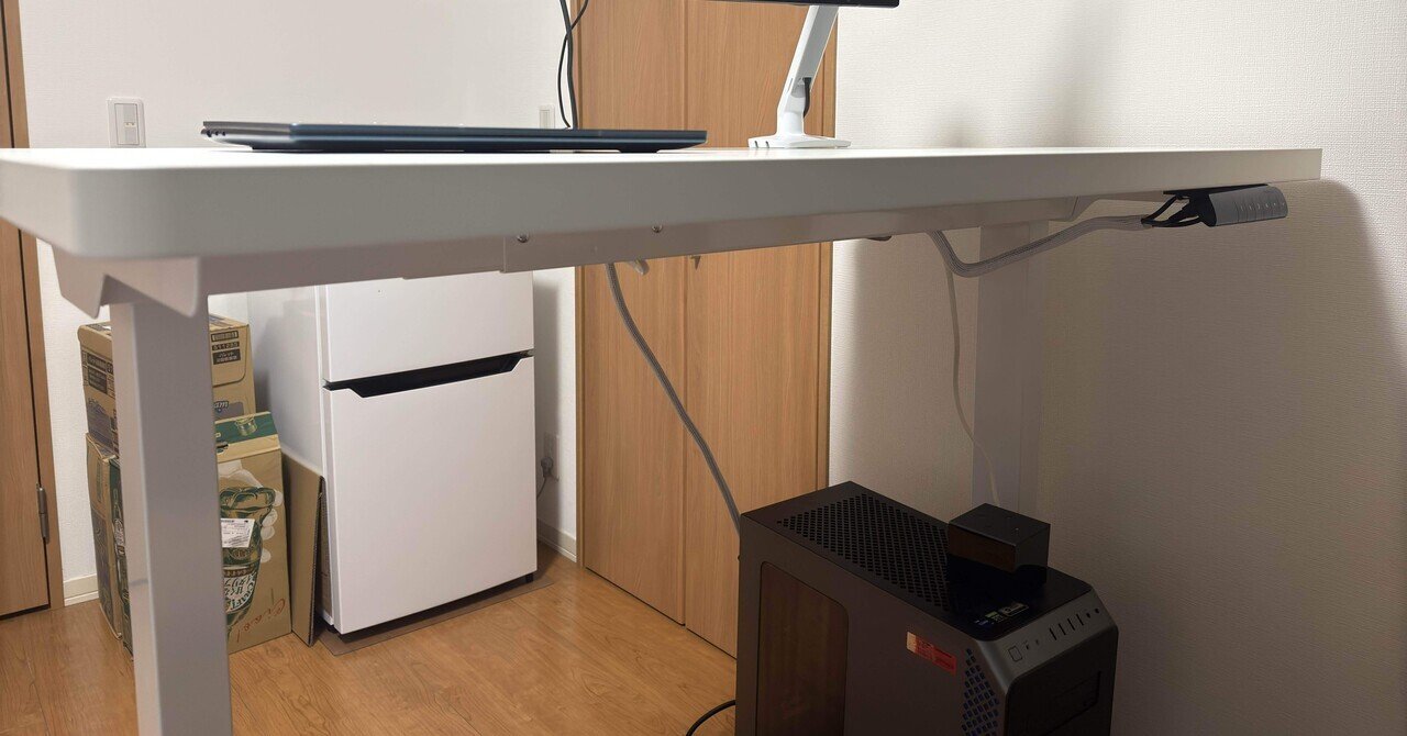 【簡単】昇降デスク組み立ての紹介（FlexiSpot EJ2）｜シュナ博士