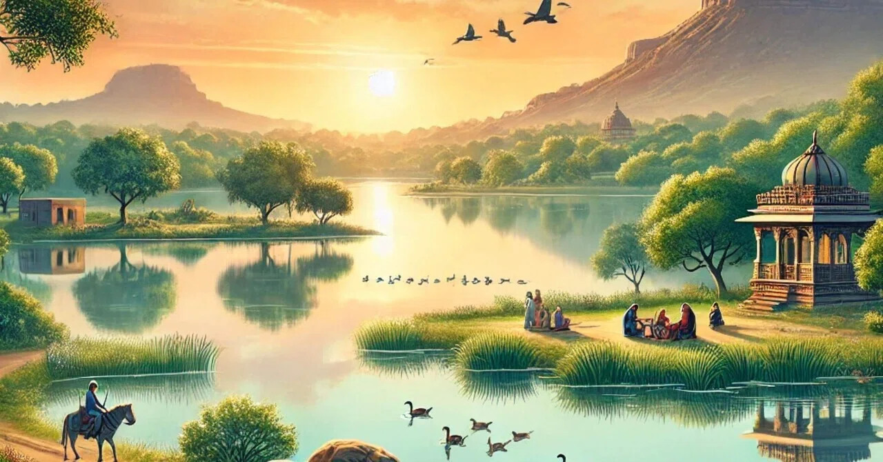 Discover Sarbatiya Talav: A Hidden Oasis in Gujarat｜mu_chin
