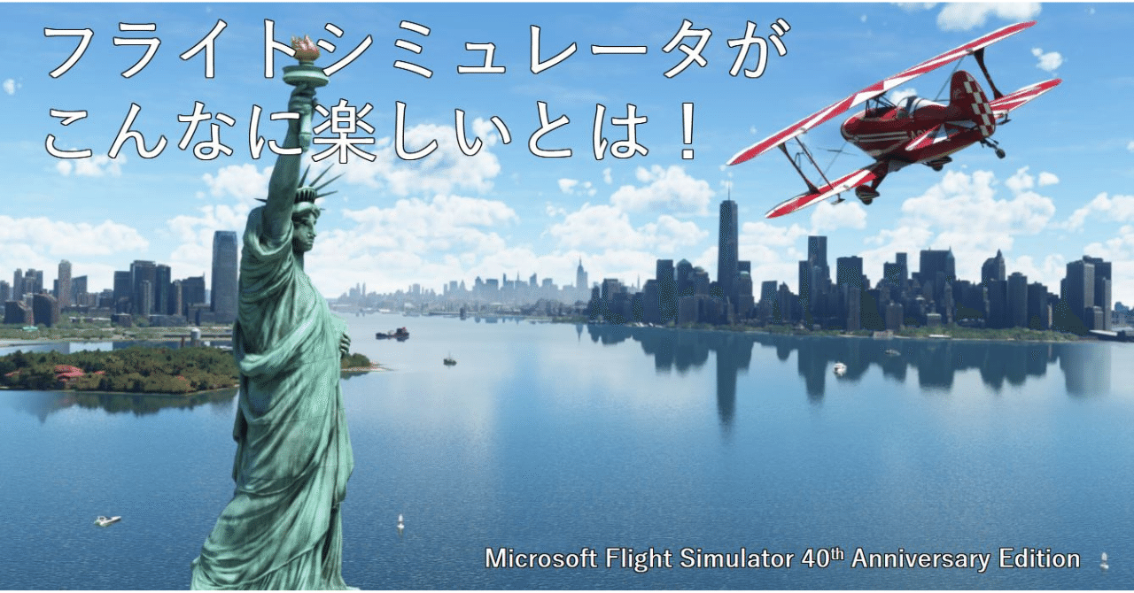 フライトシミュレータ：自由の女神｜Doc_P3@note毎週何かしらの記事を投稿します
