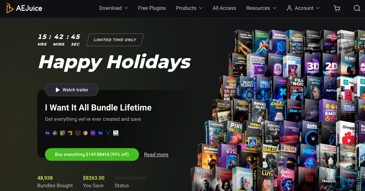 AEJuiceのI Want It All Bundle Lifetimeのレビュー・使い方｜久保直之