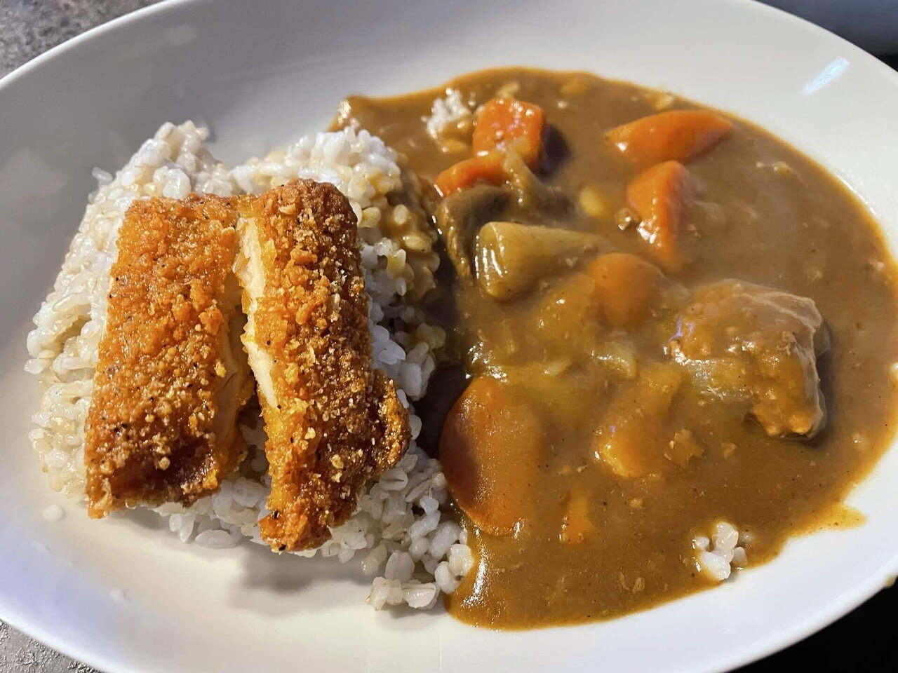 2025/1/4 カレーライス ごちそうさまでした！｜gohan_okazu