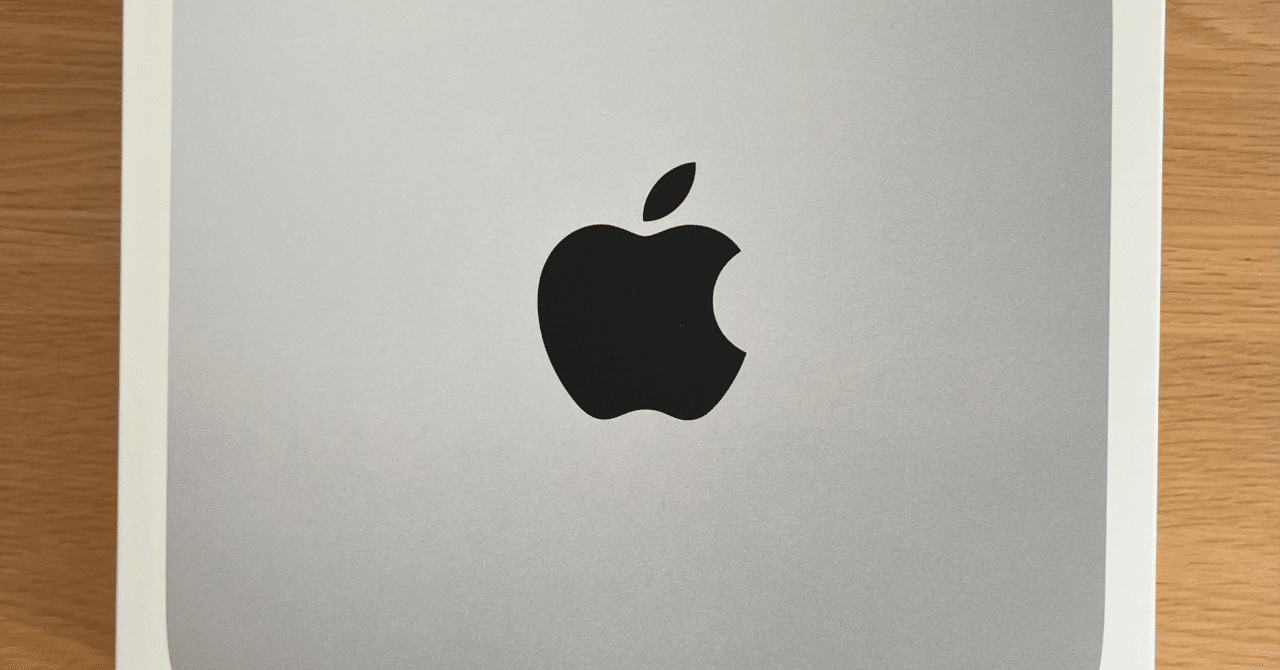 M4 Mac miniを購入しました💻｜ほっけのさしみ
