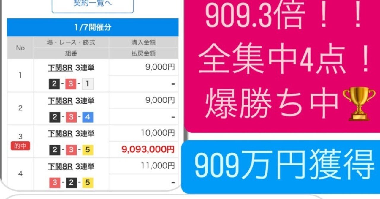 17的中報告🎯全集中マガジン会員 勝ちまくり万舟🎉9093倍 ️4222倍‼️3307倍‼️益的中🎯万舟連続的中🔥㊗️爆益競艇予想🔥大
