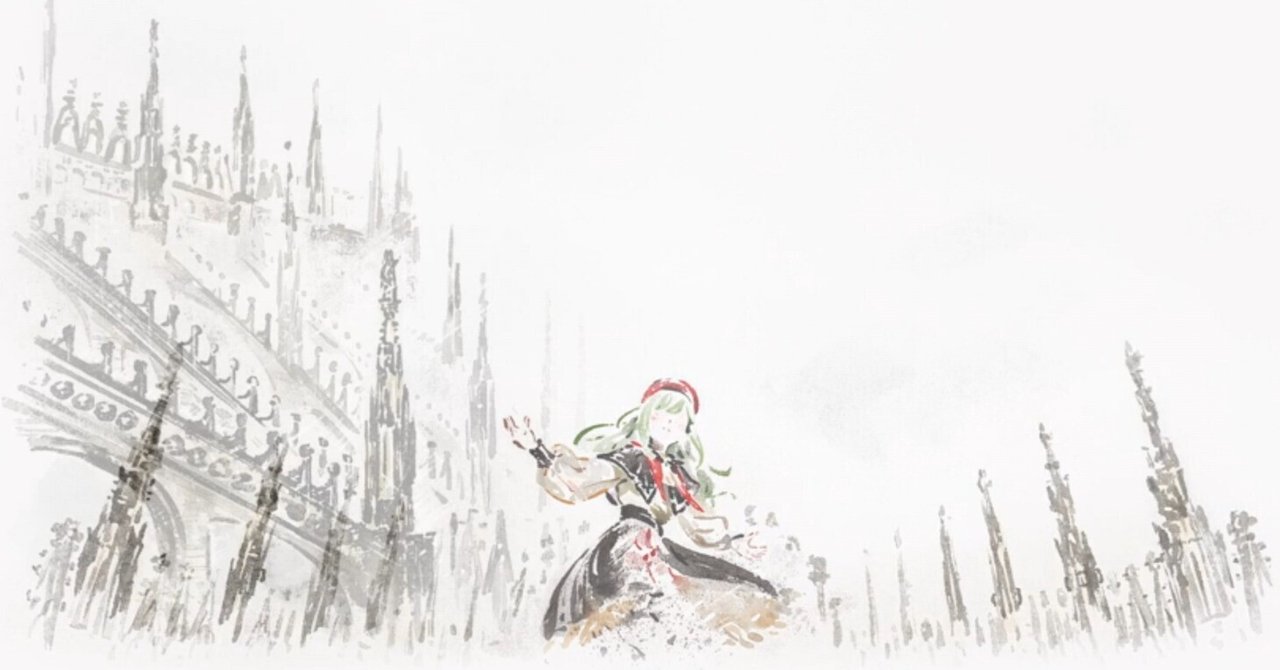 「Georgette me, Georgette you」 という銀の庭｜Nills