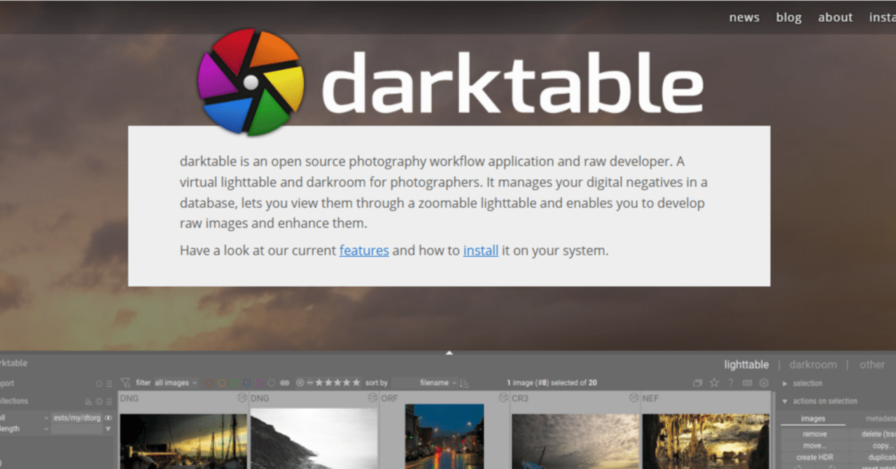 darktableで遊ぶ #1｜ichisan
