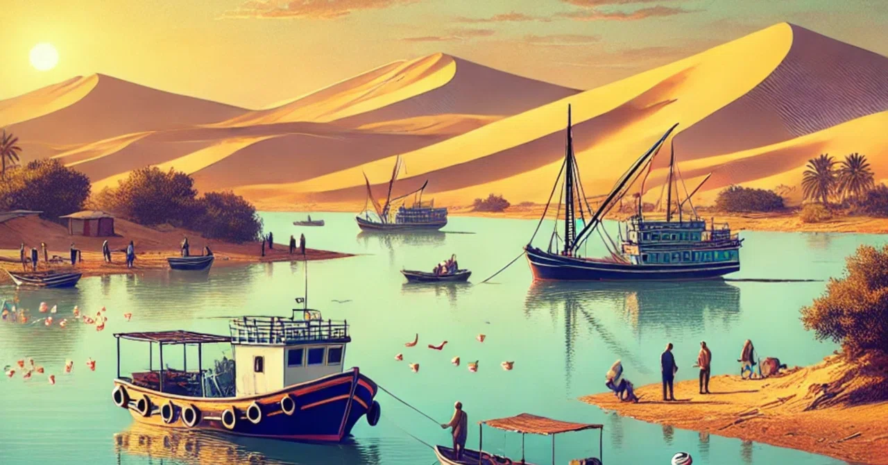 De Pêche De Lamhiriz: A Serene Fishing Village in Western Sahara｜mu_chin