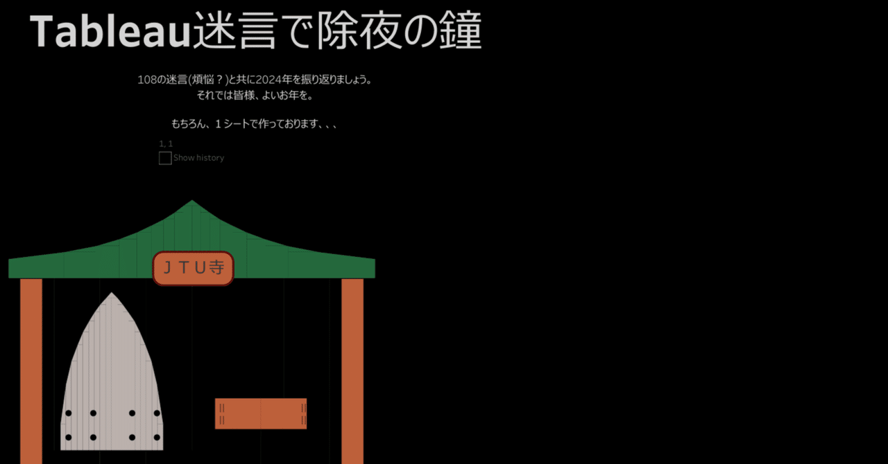 Tableau｜みなさんの日めくりViz！｜yuko.n