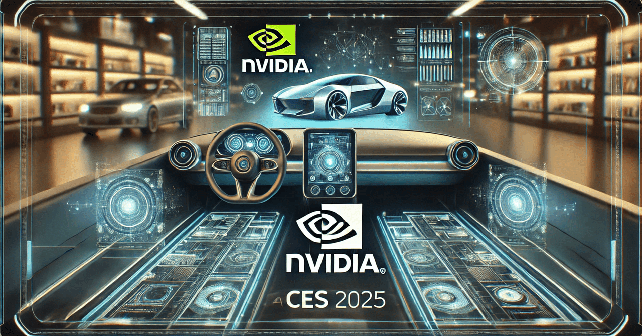 CES2025で発表されたNVIDIAの最新技術と車載開発の未来｜VlogleGuide(最近はもっぱら生成AI)