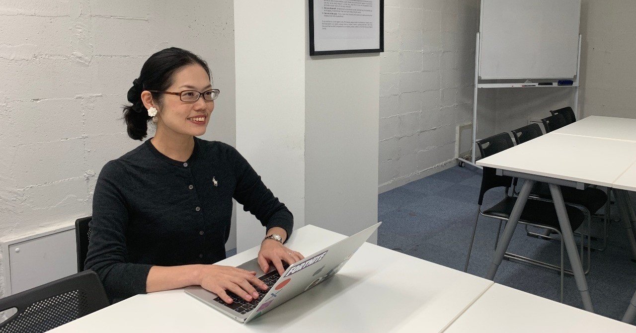 プログラミング初心者からのFoundations course 〜鈴木明子さん〜 (受講後インタビュー)｜Code Chrysalis [コードクリサリス]｜note