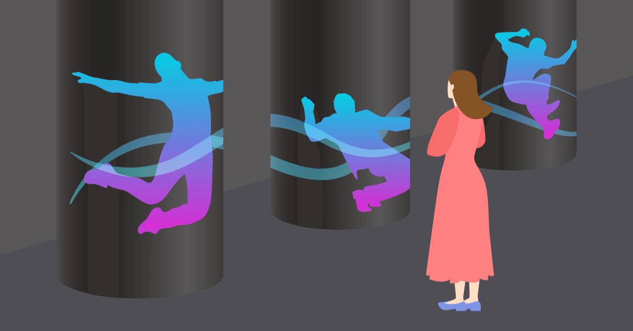 鏡の柱から映像が浮かび上がる、魅力的で特殊な空間演出 | INTELUX｜サウンドビジョン