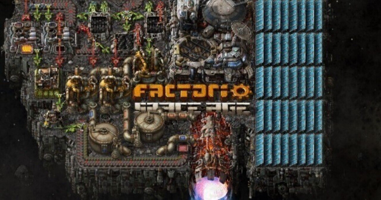 Factorioの有料DLCは、3回遭難でき、そのたびにやりたい放題やって、工場は限界を超える｜はるちゃん