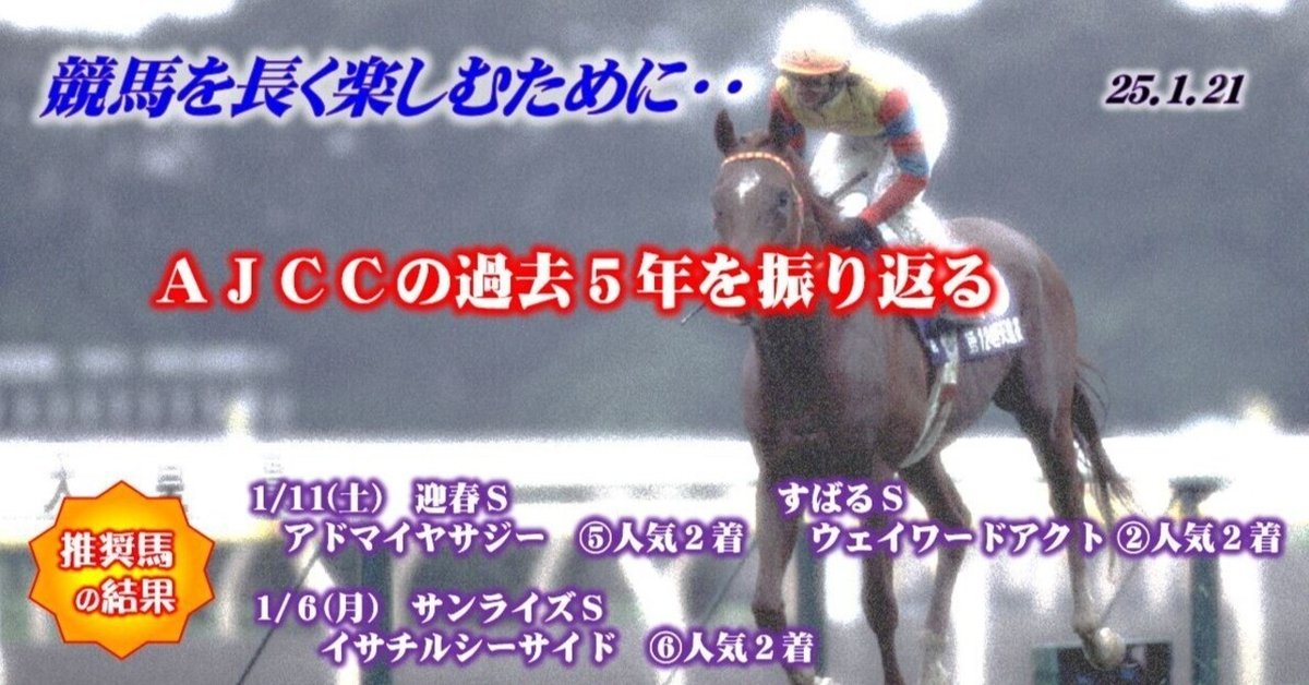 AJCCの過去5年を振り返る｜リーゼングロス