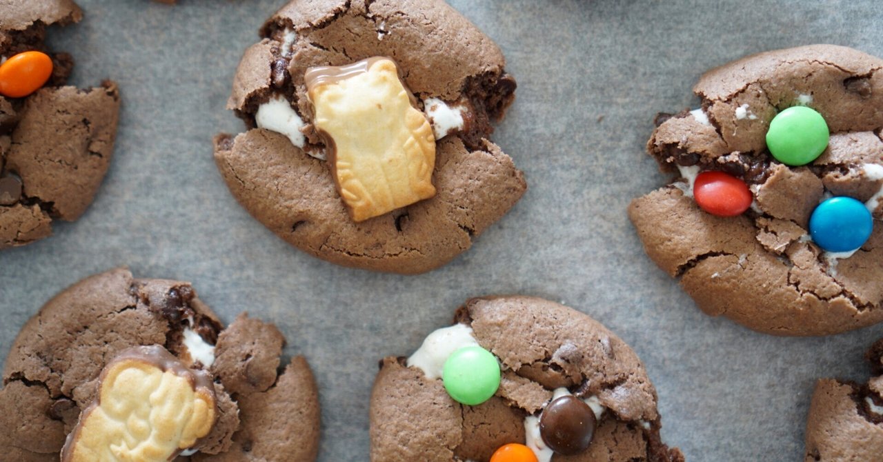 【KOZレシピ】ホットケーキミックスで簡単！バレンタインにも♪「スモアクッキー」｜KOZLIFE