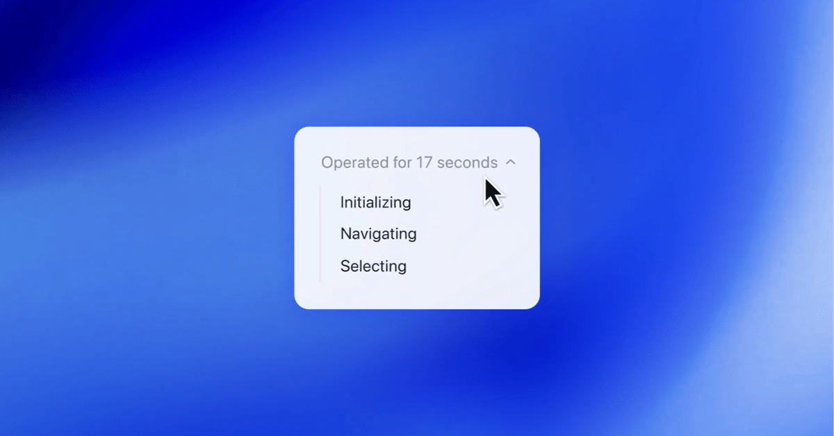 Computer-Using Agent の概要｜npaka