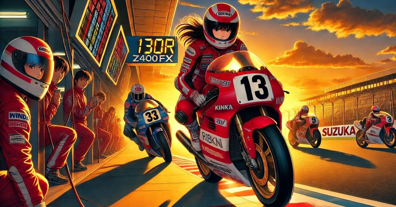 緋色の咆哮 - 響鳴Z400FX- バイクと三味線が奏でる魂の共鳴 第六章：緋色の軌跡｜NORIYAキンドルラノベ作家＠フォロバ100