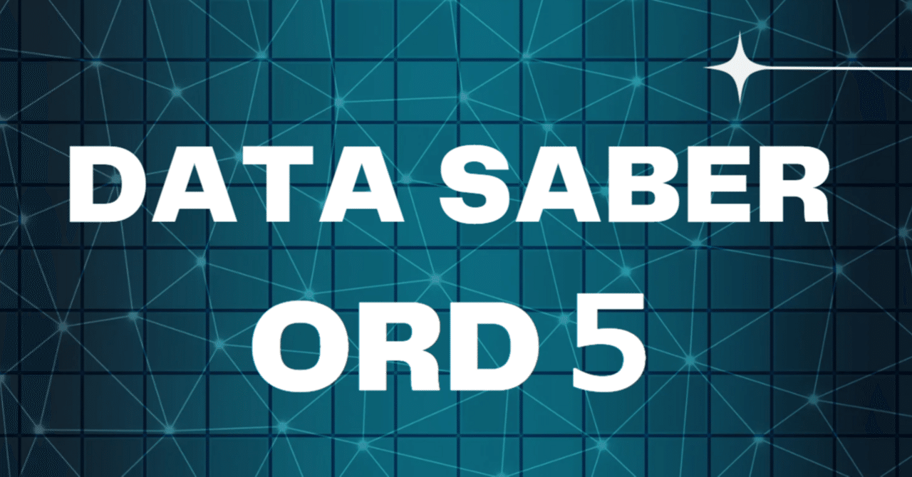 Ord5:DataSaber（全15問）｜ANPANMAN