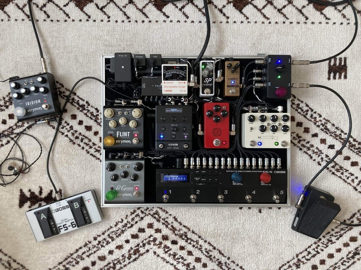 メインエフェクターボード | 全体像｜なおたろ