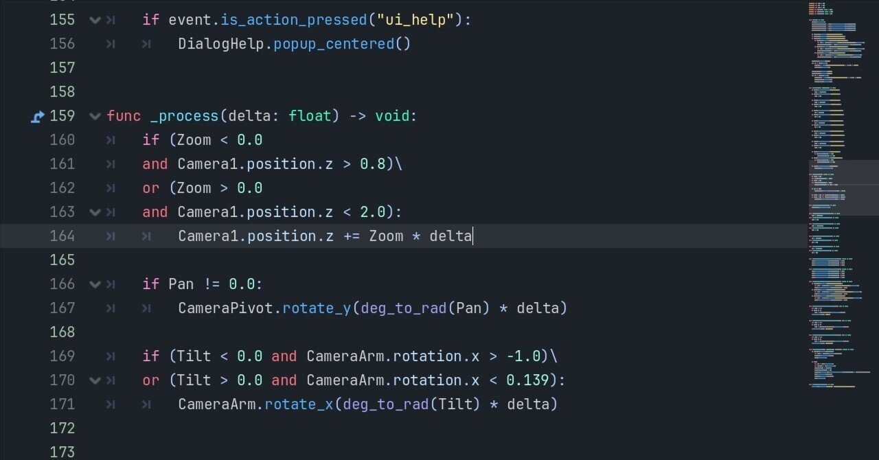 GDScript で Code の途中で改行する方法 - Godot -｜Utano Mayonaka