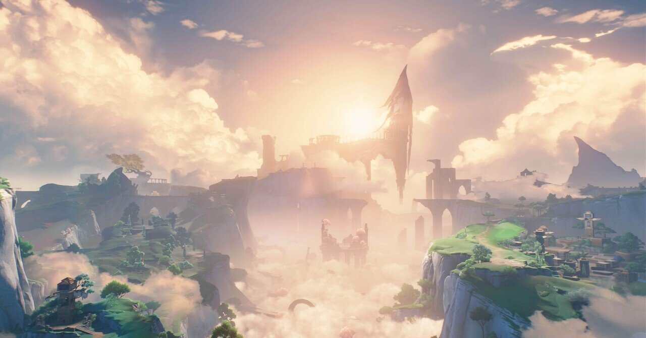 ゲームの世界で空を眺める｜Roimi