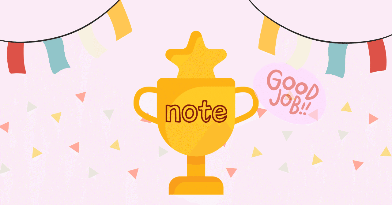 なんと、noteを始めたばかりの初投稿の記事に嬉しいお祝いが届きました！｜福品 悟Enginex/IT専門キャリアアップ転職CEO