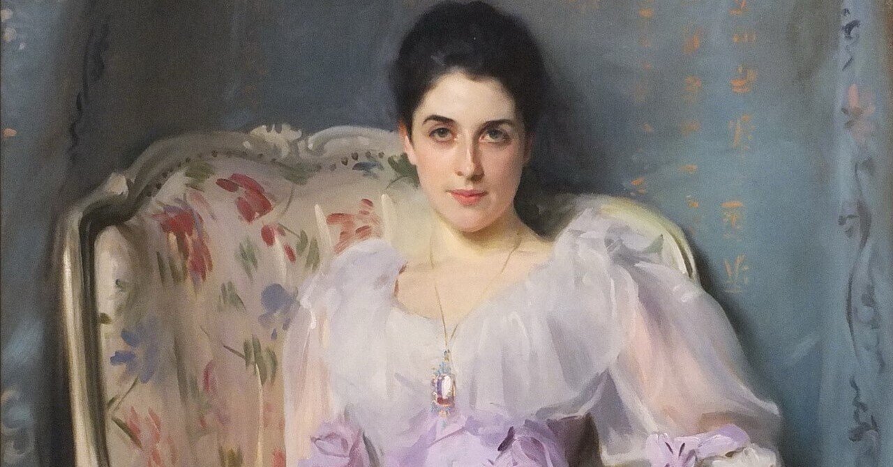 ジョン・シンガー・サージェント『ロクノーのレディ・アグニュー』｜Kyohei Hayakawa