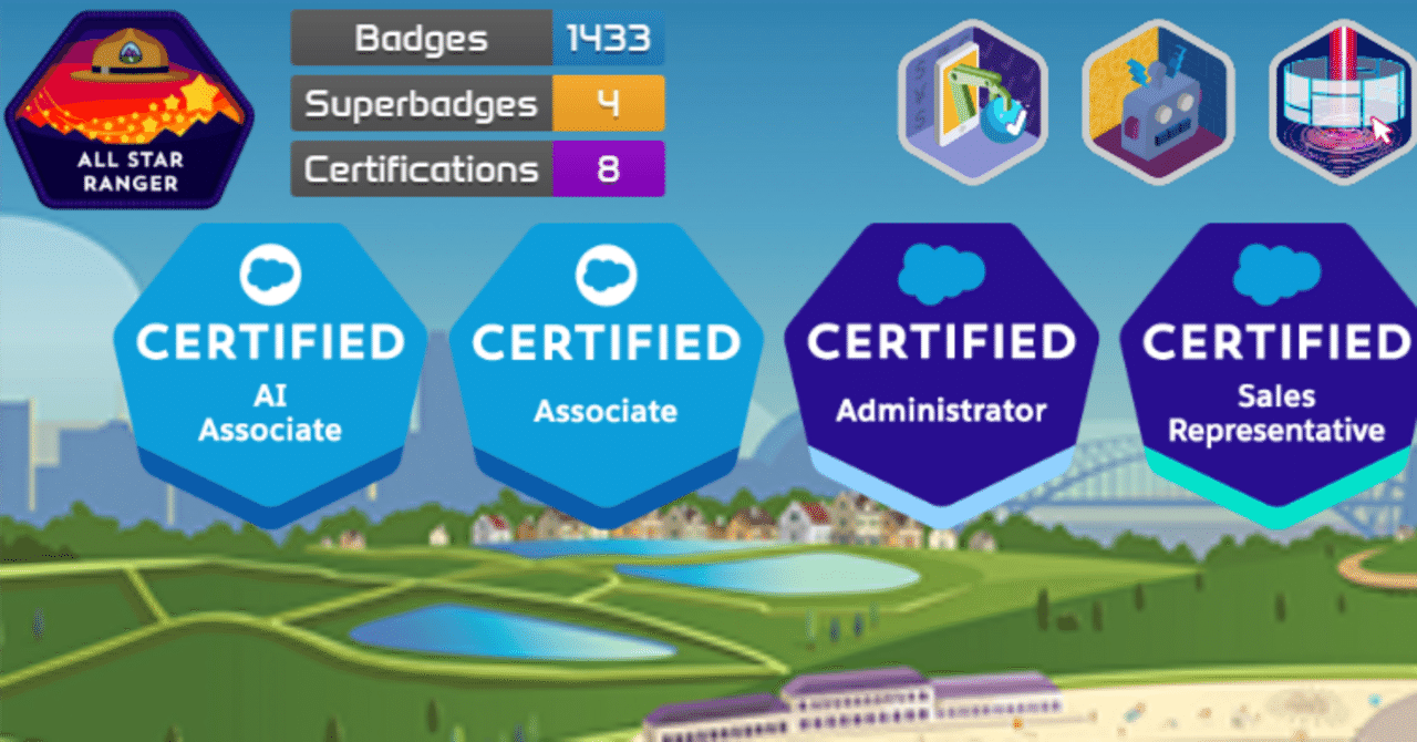 Trailheadのプロフィールからバナーを作る方法｜まめっち
