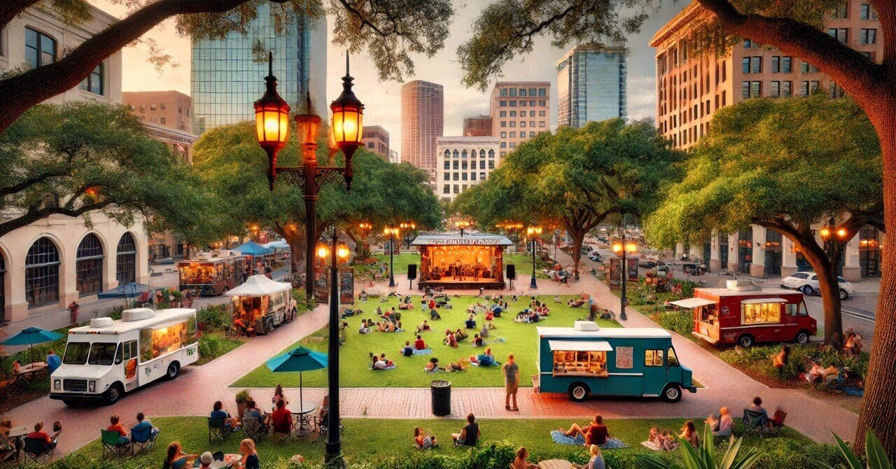 Lykes Gaslight Square Park – The Heartbeat of Tampa’s Urban Charm｜mu_chin