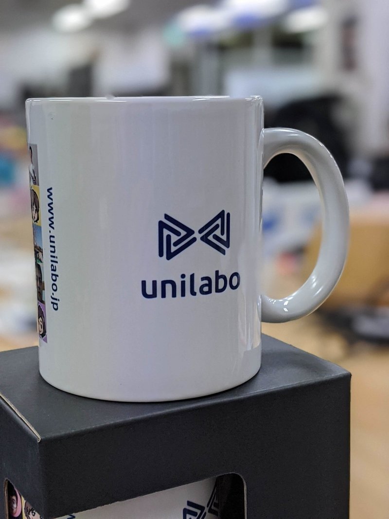 unilaboの記念マグカップ作りました｜ぐーちか/unilaboデザイナー｜note